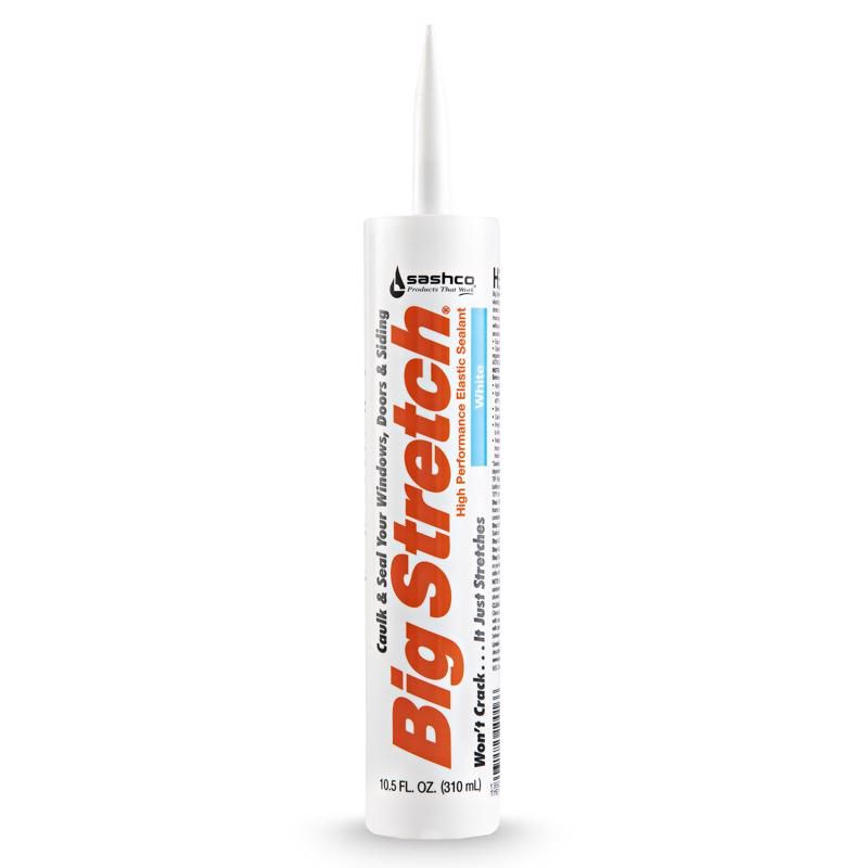 Big Stretch Caulk White 10.5OZ at Jaeger Lumber | Sashco Caulking