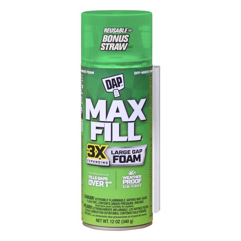 Touch 'n Foam Max Fill Tan Polyurethane Foam Expanding Sealant 12 oz at ...