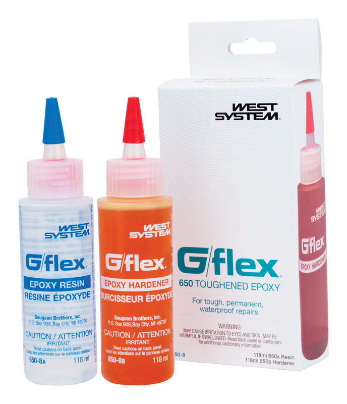 West System G/flex Extra Strength Epoxy Toughened Epoxy Kit 2 pk. at ...