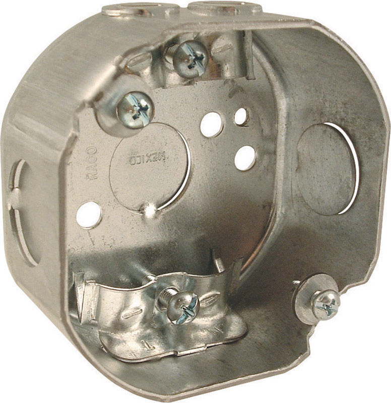 Raco 11-13/16 cu in Octagon Steel 1 gang Junction Box Gray at Jaeger ...