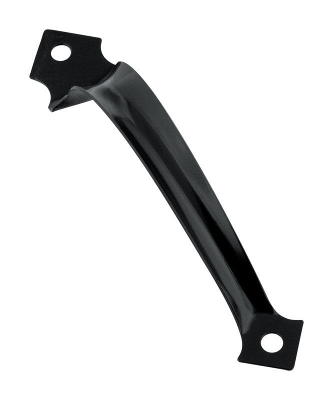 Shop National Hardware 6-1/2" Black Steel Ornamental Gate Pull at ...