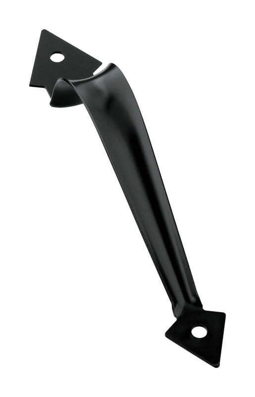 National Hardware 8-3/4" Black Steel Ornamental Gate Pull at Jaeger ...
