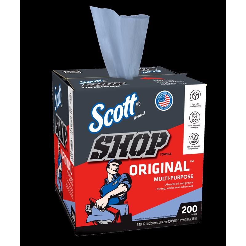 Scott Paper Shop Towels 12 in. W x 10 in. L 200 count at Jaeger Lumber ...