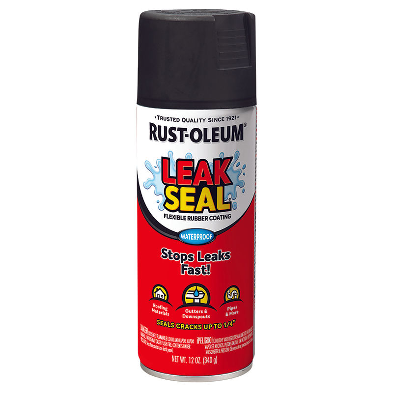 Rust-Oleum Black LeakSeal Flexible Rubber Sealant 12 oz. at Jaeger ...