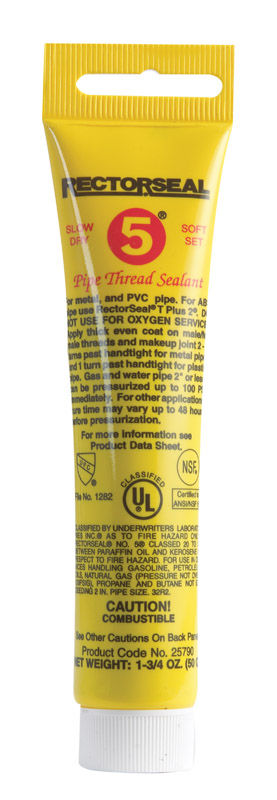Rectorseal Yellow Pipe Thread Sealant, 1.75 oz at Jaeger Lumber | Other ...
