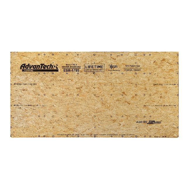 T&G UL Advantech 23/32 (3/4) x 4 ft. x 8 ft. at Jaeger Lumber | Framing ...