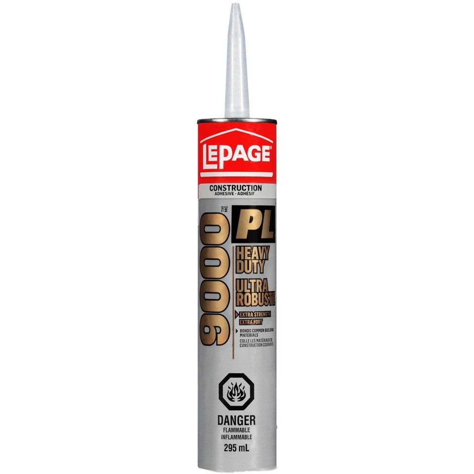 LePage PL 9000 Heavy Duty Construction Adhesive 295mL at Vancouver ...