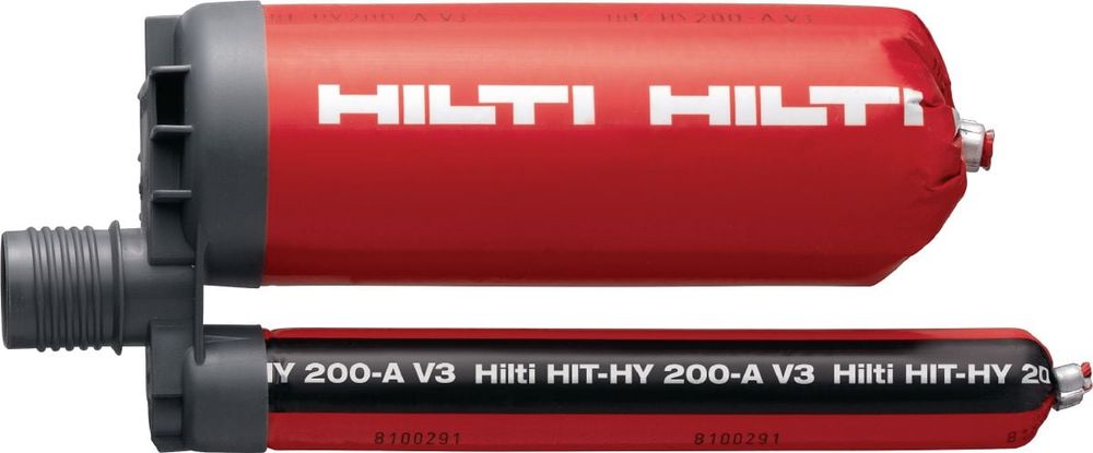 Hilti HY 200-A V3 Hybrid Epoxy Adhesive 330ml Cartridge at Advanced ...