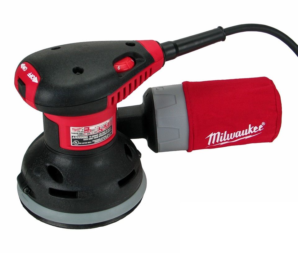 Milwaukee 5 Random Orbital Sander at Ashby Lumber Orbital Power Sanders