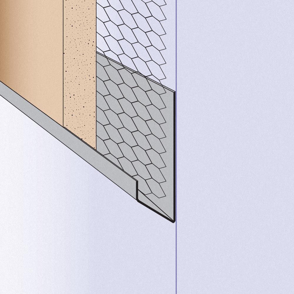 7/8" x 10' Casing Bead Stucco at Ashby Lumber | Stucco Finish Bead ...