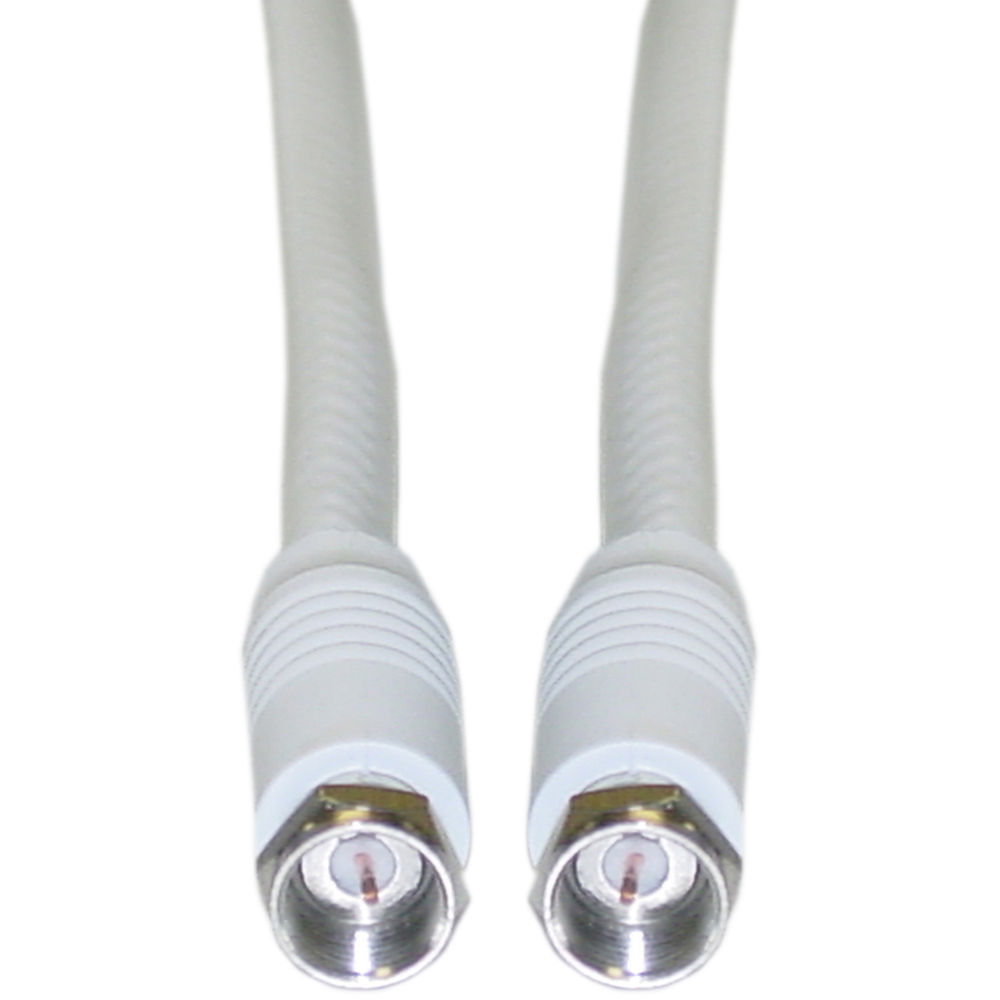 Coaxial Cable RG6 White (1 Foot) at Ashby Lumber | Lamp Cords