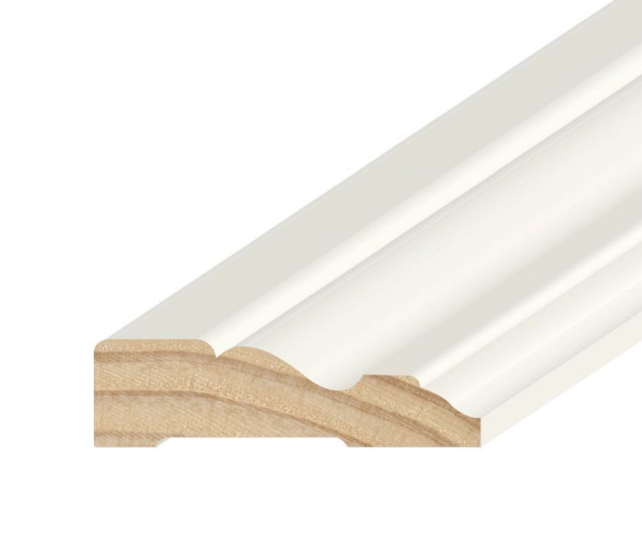 11/16" x 2-1/2" - 17' Primed Pine Riviera Casing at Ashby Lumber ...