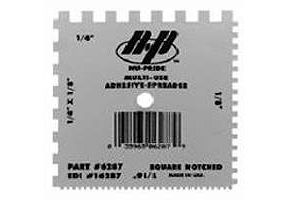 4" Plastic Spreader Scraper (Square Notch) at Ashby Lumber | Trowels ...