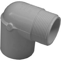 PVC 3/4" 90-Degree Street Elbow Male x Female Thread at Ashby Lumber ...