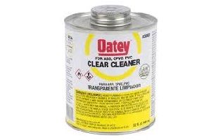 Oatey Clear Primer 4 oz. at Ashby Lumber | PVC Pipe Primers
