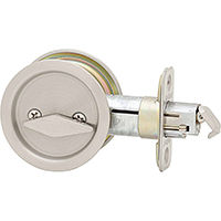 Round Flush Door Lock Privacy Snackl at Ashby Lumber | Kwikset Passage ...