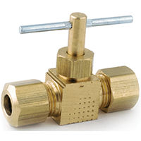 Compression Needle Valve 3/8" at Ashby Lumber | Brass Compression ...
