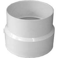 S&D 4" x 4" PVC Adapter H x H at Ashby Lumber | PVC Sewer Drain Adapters