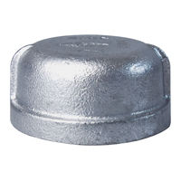 Galvanized 2" Cap at Ashby Lumber | Galvanized Threaded Caps