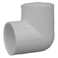 PVC 1" 90 Degree Elbow Female Thread at Ashby Lumber | PVC SCH 40 90 ...