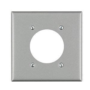 Range/Dryer Receptacle 2 Gang Plate 2.47" at Ashby Lumber | Metal ...
