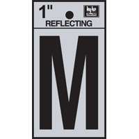 1" Vinyl Letter Reflective "M" at Ashby Lumber | Reflective Adhesive ...