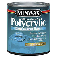 Minwax Polycrylic Semi-Gloss Gallon at Ashby Lumber | Minwax Wood Finish