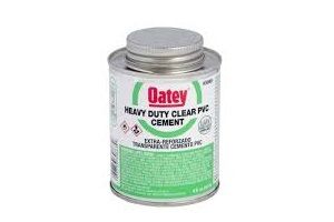 Oatey Heavy Clear PVC Cement 8 oz at Ashby Lumber | PVC Cement Solvents