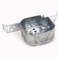 4-Inch Octagon Box with Strap and Clamp at Ashby Lumber | Metal 4 ...