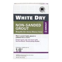 White Dry Polyblend Unsanded Grout Snow White 5lb at Ashby Lumber ...
