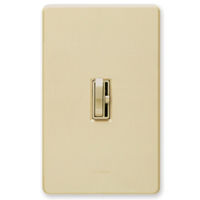 Toggle Slide Dimmer 1 Pole Ivory at Ashby Lumber | Toggle Dimmers