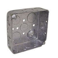 4" Junction Box 21CU 1/2"-3/4" Knockout at Ashby Lumber | Metal 4 ...