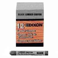 Black Lumber Crayon (Box of 12) at Ashby Lumber | Carpenter Pencils ...