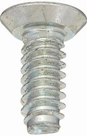 Zinc #10-24 x 1/2" Philips Flat Head Undercut Machine Screw at Ashby ...