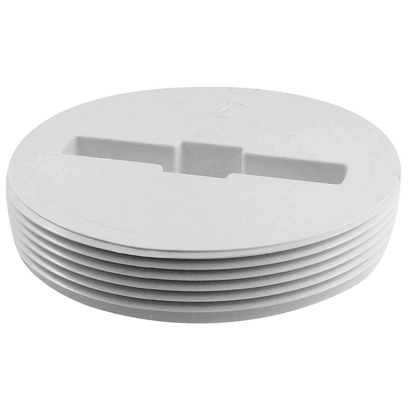 PVC 4" Recessed Cleanout Plug at Ashby Lumber | ABS-DWV Plugs