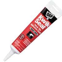 KwikSeal Tub/Tile Caulk White 5.5 oz at Ashby Lumber | DAP SILICONE ...