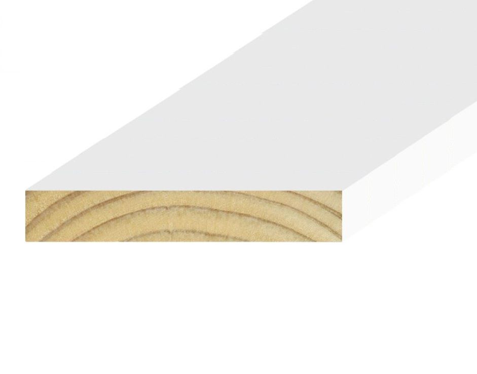 23/32" x 5-1/2" - 16' Primed Pine Fingerjointed S4S at Ashby Lumber ...