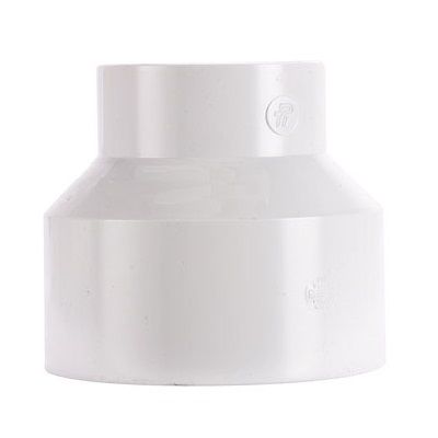 S&D 4" X 3" Reducer Coupling HxH at Ashby Lumber | PVC Sewer Drain ...