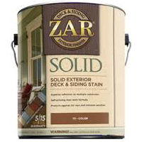 ZAR Deck & Siding Solid Medium Base Gallon at Ashby Lumber | Zar ...