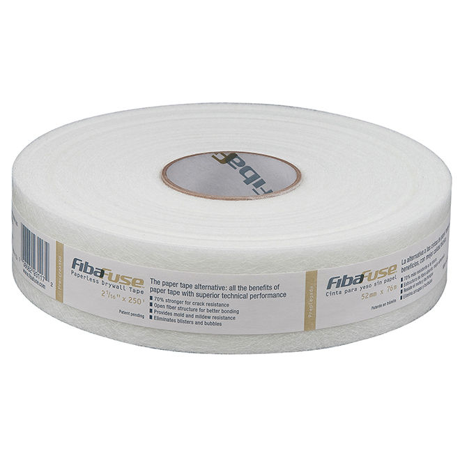 FIBA-Fuse Drywall Tape 2" x 250' at Belletetes | Bags & Buckets