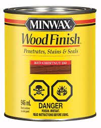 946mL RED CHESTNUT STAIN (MINWAX) at Peacock Lumber | Minwax