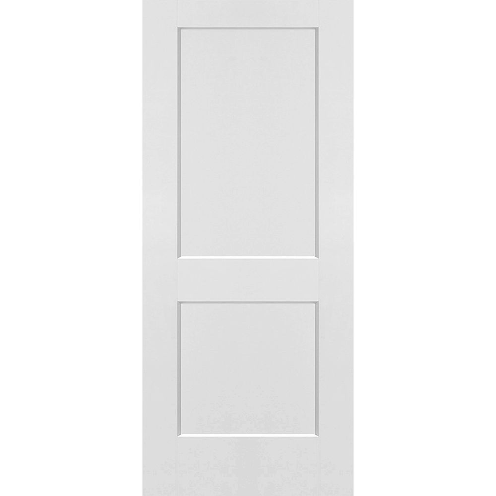 Pre hung door - 28" x 80" Solid core 2 panel shaker door RH, MB at Central Ontario Trim Supply ...