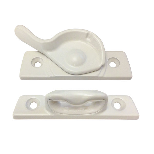 TW DH White Traditional Lock & Keeper Kit #9069433 at Jaeger Lumber ...