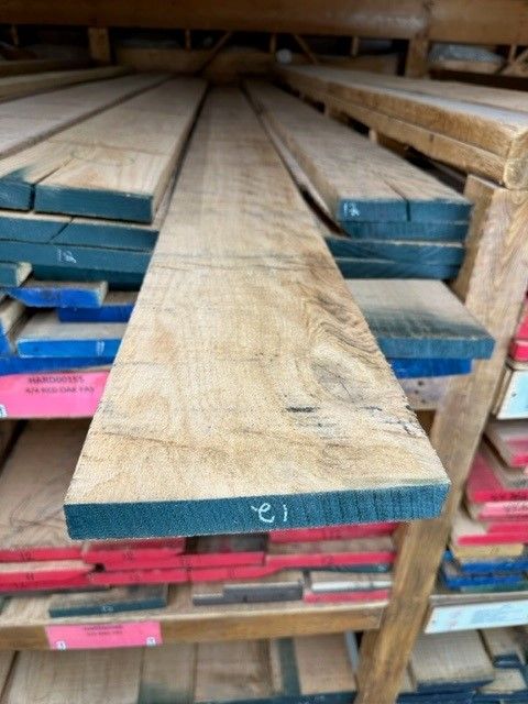 4/4 Red Oak FAS at Monaghan Lumber | Rough Hardwood