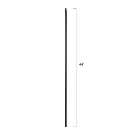 Sq. Satin Black Spindle 1/2" x 43" at Monaghan Lumber | Spindles
