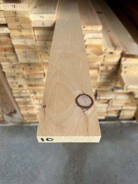 W. Pine D4S 1"x 4"x R/L #1-2 at Monaghan Lumber | Pine