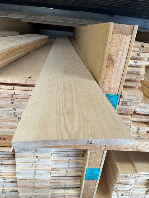 W. Pine D4S 1"x 12"x R/L Select at Monaghan Lumber | Pine