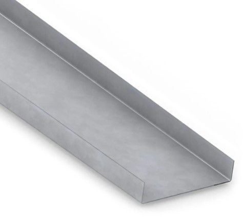 Metal C Channel 2-1/16" x 10' 25ga at Cassity Jones | Commercial Products