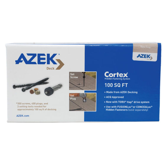 TimberTech Cortex 40 Plug Pack Harvest Slate Gray (Nonstock) at Arnold ...