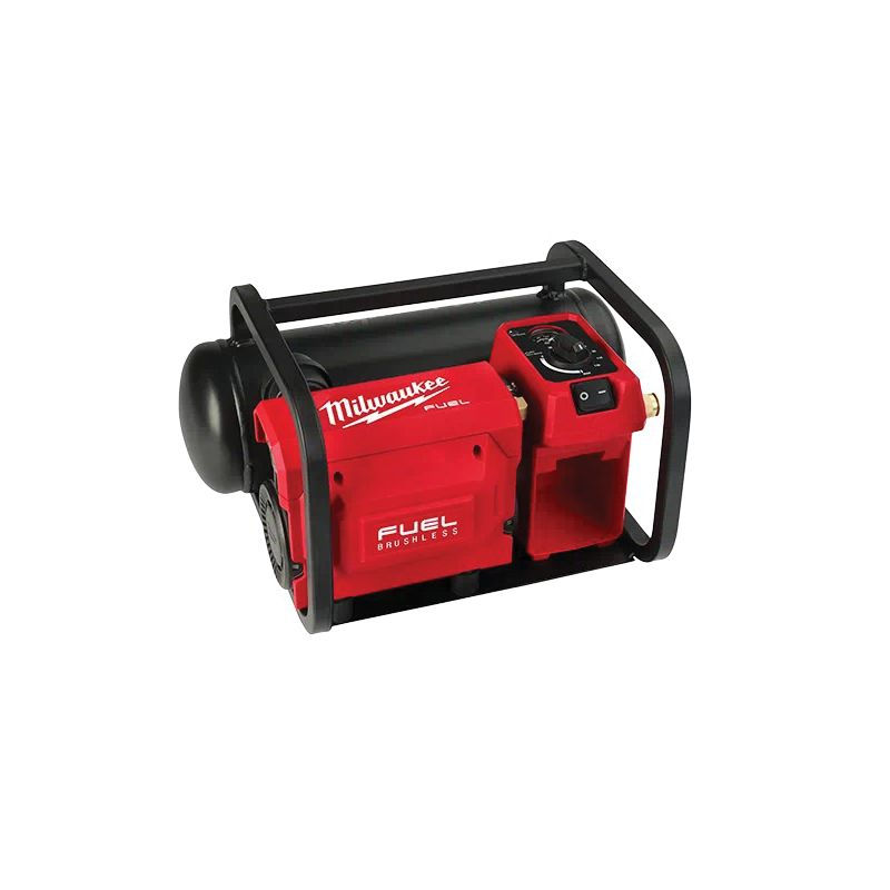 Milwaukee M18 FUEL 2840-20 Portable Air Compressor, 2 gal Tank, 18 V ...